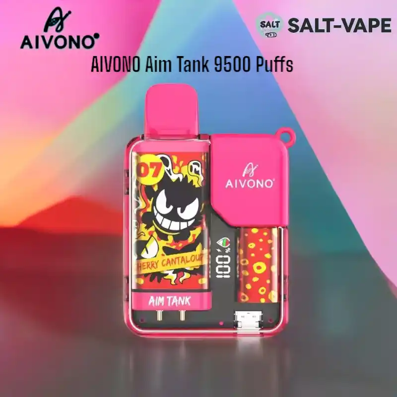 AIVONO Aim Tank 9500 Puffs – Rechargeable Vape with Adjustable Power ...
